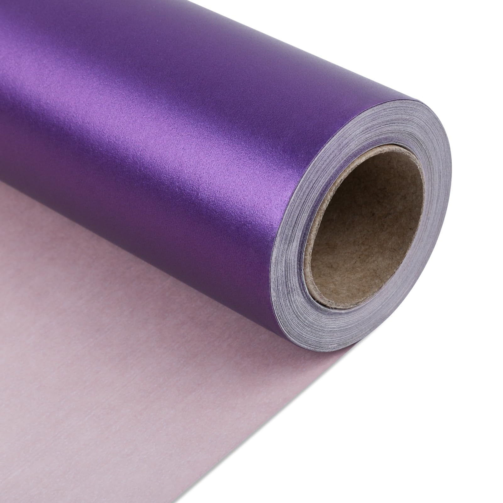 Amazon.com: NESCCI Christmas Wrapping Paper,Deep Purple Matte Wrapping ...