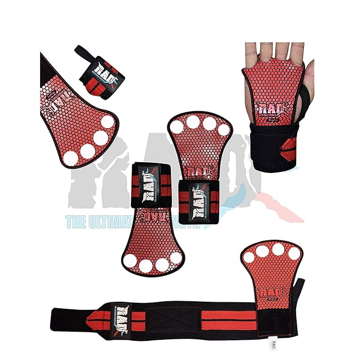 Buy RAD Gymnastics Hand Grips, Leather Hand Grips for Crossfit Grips ...