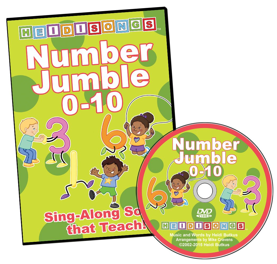 Amazon.com: Number Jumble 0-10 Animated DVD : Heidi Butkus: Movies & TV