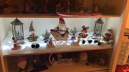 Amazon.com: Kovot LED Snow Mantle & Buffet Cover | Icicle Mantle Cover ...