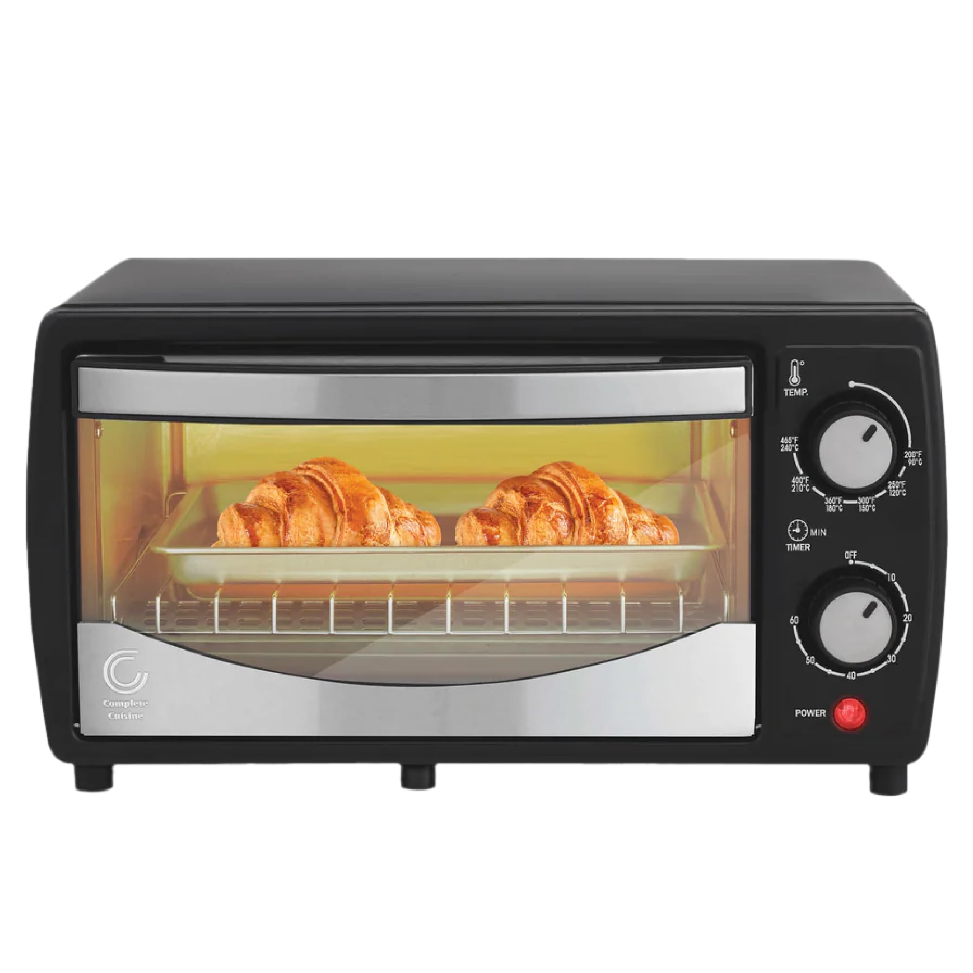 Amazon.com: Complete Cuisine CC-TOV4400 9-Liter Countertop Toaster Oven ...