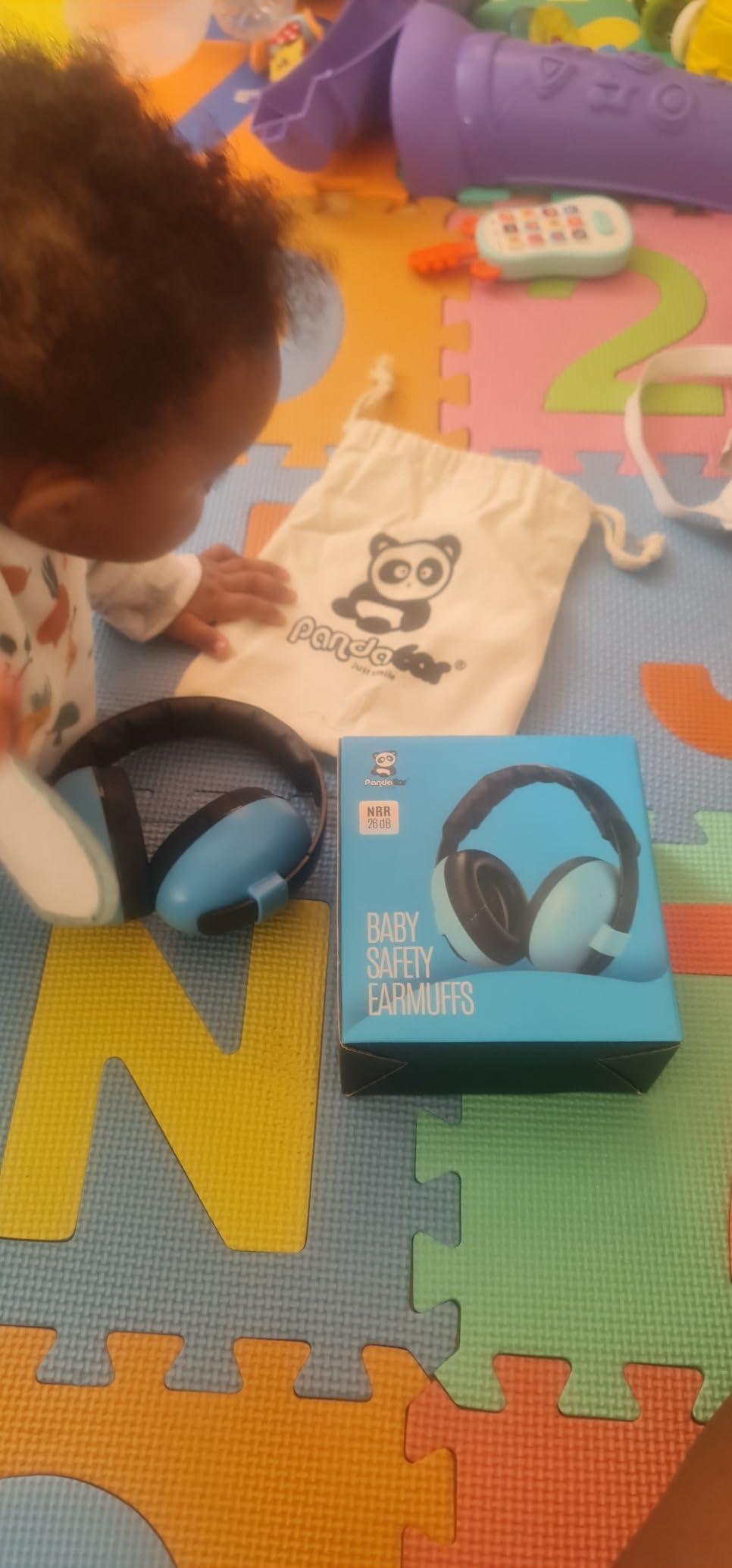 PandaEar Baby Ear Defender Kids Toddlers Childrens - Ear Protector ...