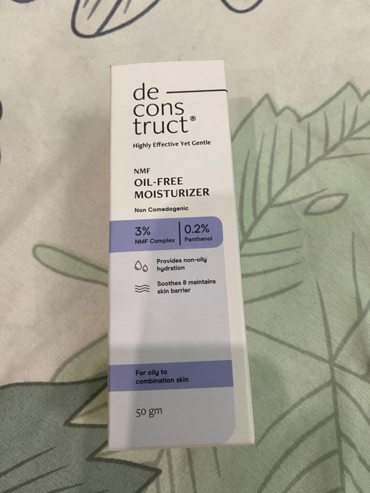 Deconstruct Oil-Free Moisturizer For Oily Skin | 3% NMF Complex + 0.2% ...