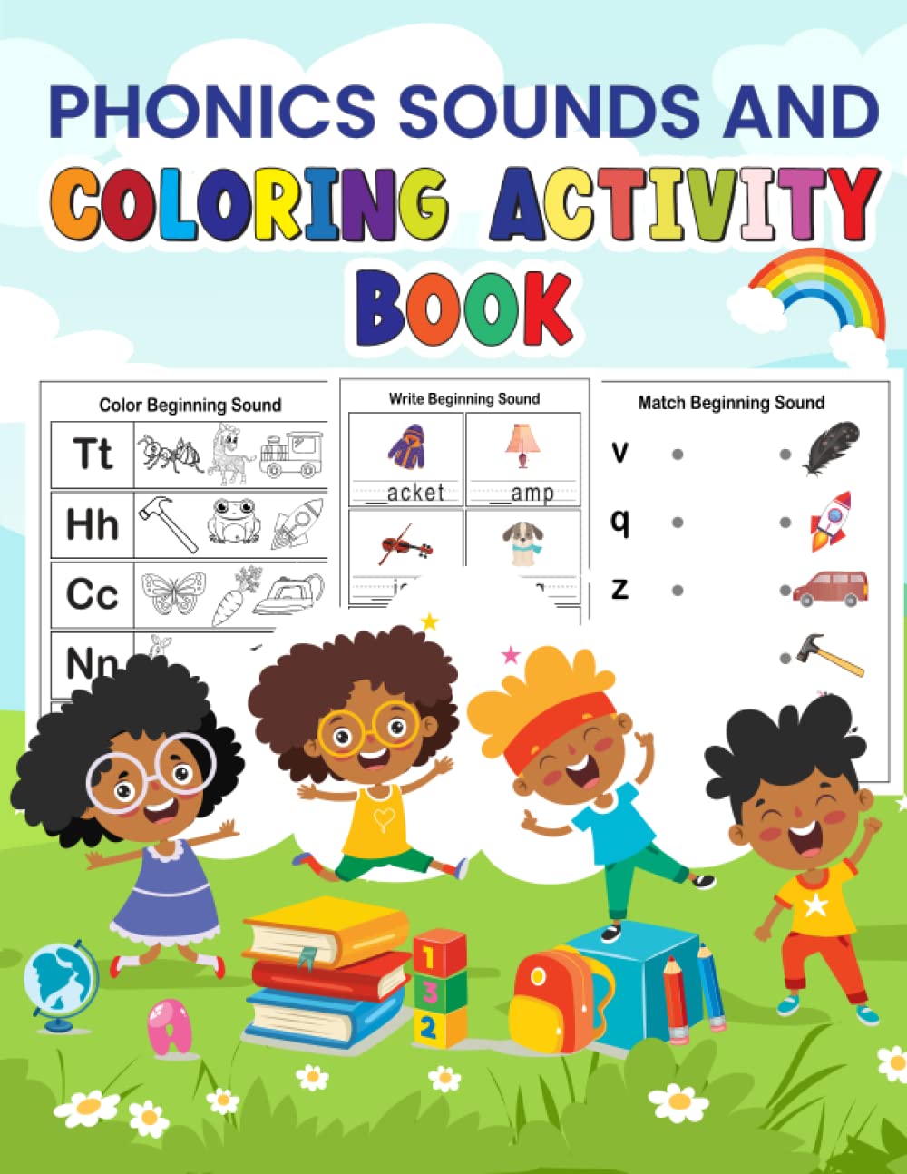Phonics Sounds and Coloring Activity Book: Thomas, Denisha Rodgers ...