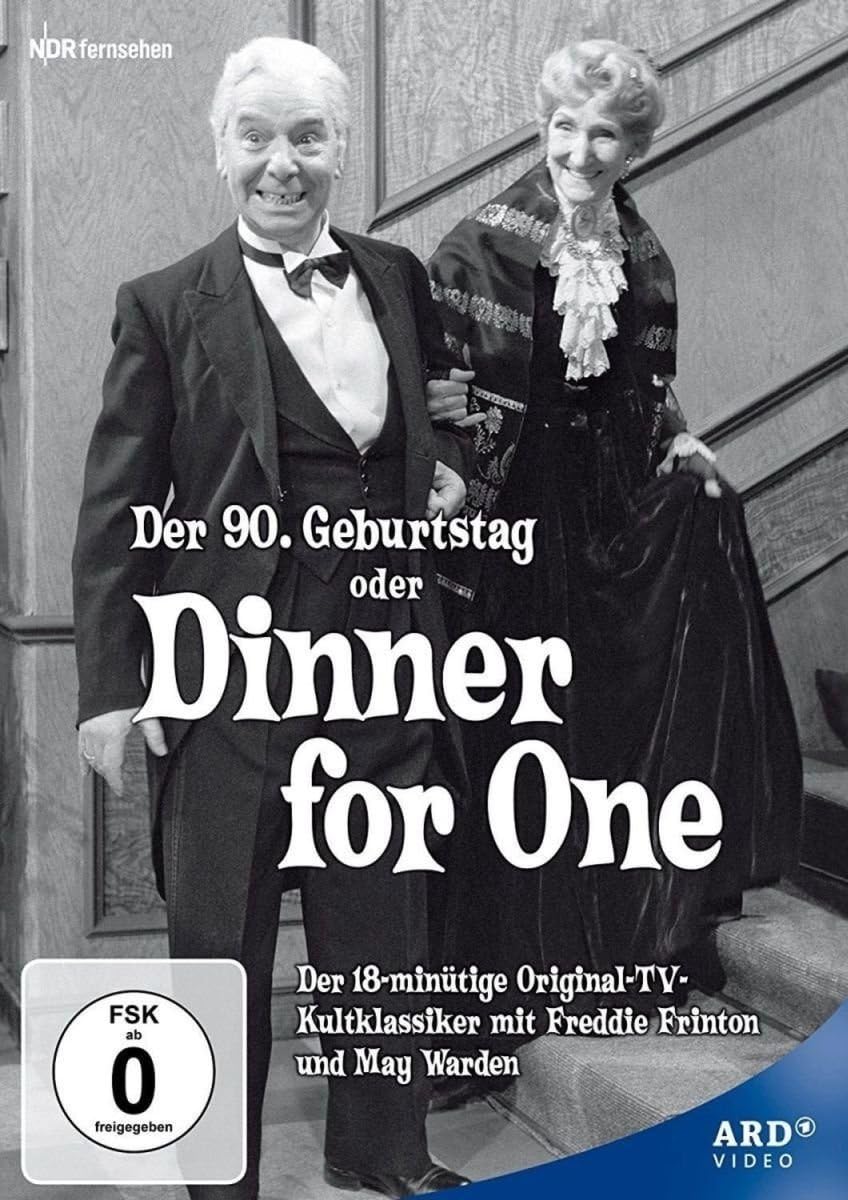 Dinner for one - Der 90. Geburtstag: Neuauflage: Amazon.co.uk: Freddie ...