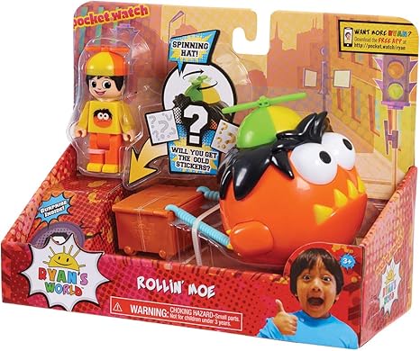 Ryan's World JPL79251 Ryan Action Figures-Moe Set, JP : Amazon.co.uk ...