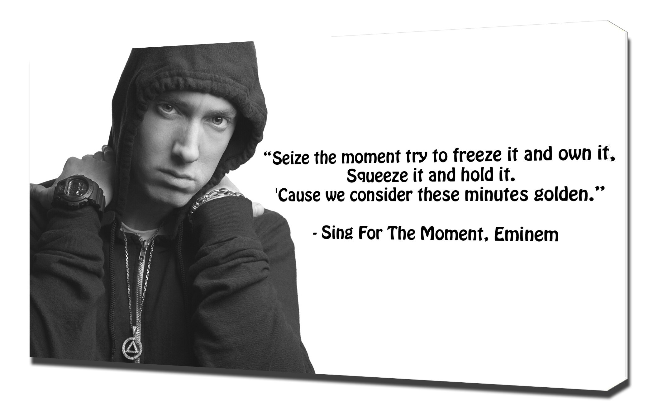 Eminem Sing For The Moment Quote 64 Inspirational Eminem Quotes