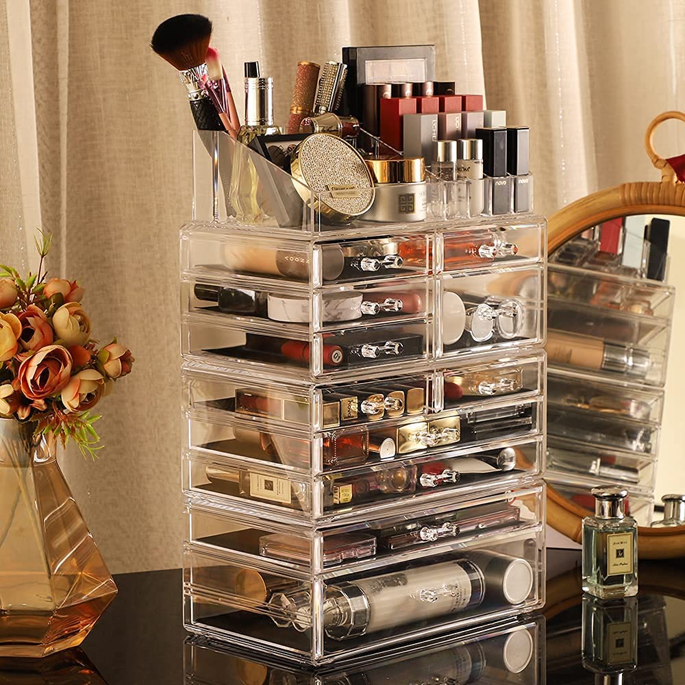 Clear Acrylic Makeup Organizer