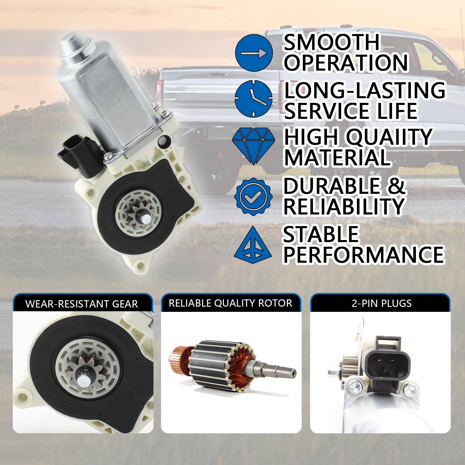 Snapklik.com : 80-03129-90 Amp Step Motor Electric Side Step Motor Step ...