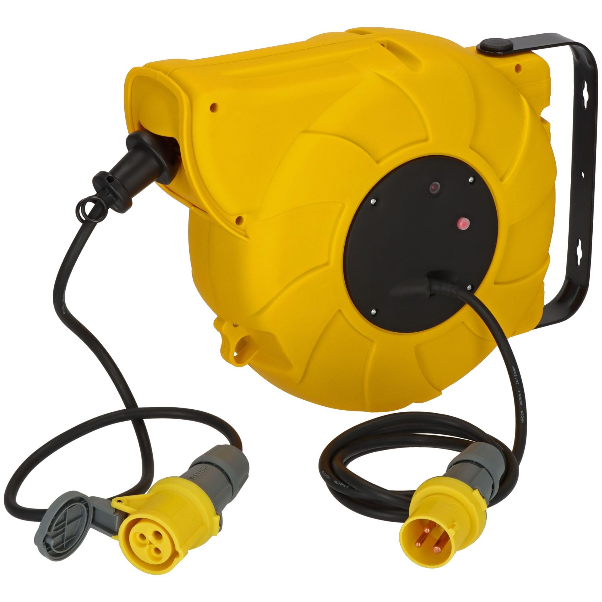 Brennenstuhl Automatic Cable Reel IP44 / Extension Lead with 11m (9+2m ...
