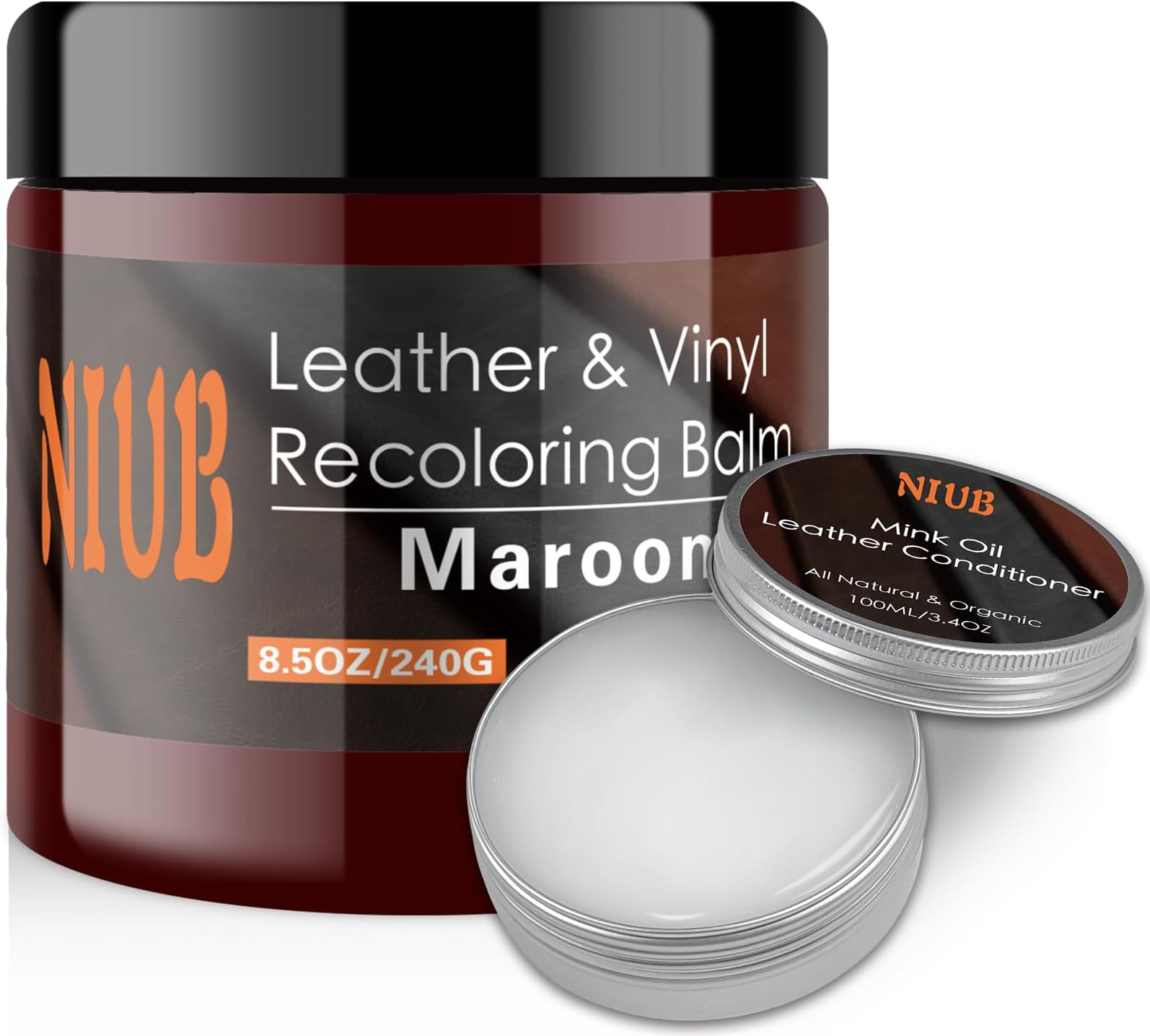 Amazon.com: WERBME Leather Recoloring Balm, Dark Gray Leather Color ...