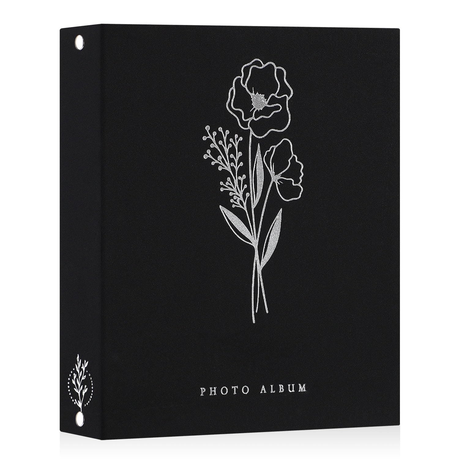 Lanpn Photo Albums A4 100 Photos, Linen Cover Acid Free Pocket Photo ...