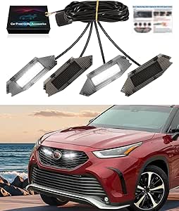 Amazon.com: LED Grill Lights for Toyota Highlander XSE 2024-2020 ...