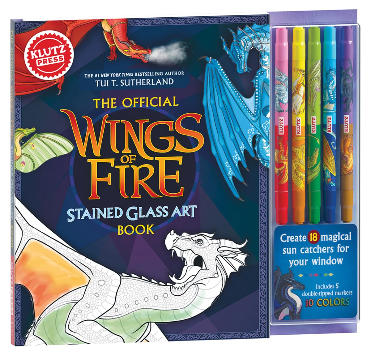 KlutzPress Wings of Fire Stained Glass Art: Editors of Klutz ...