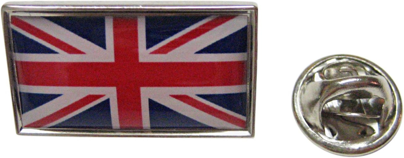 Amazon.com: Kiola Designs United Kingdom Union Jack Flag Lapel Pin ...