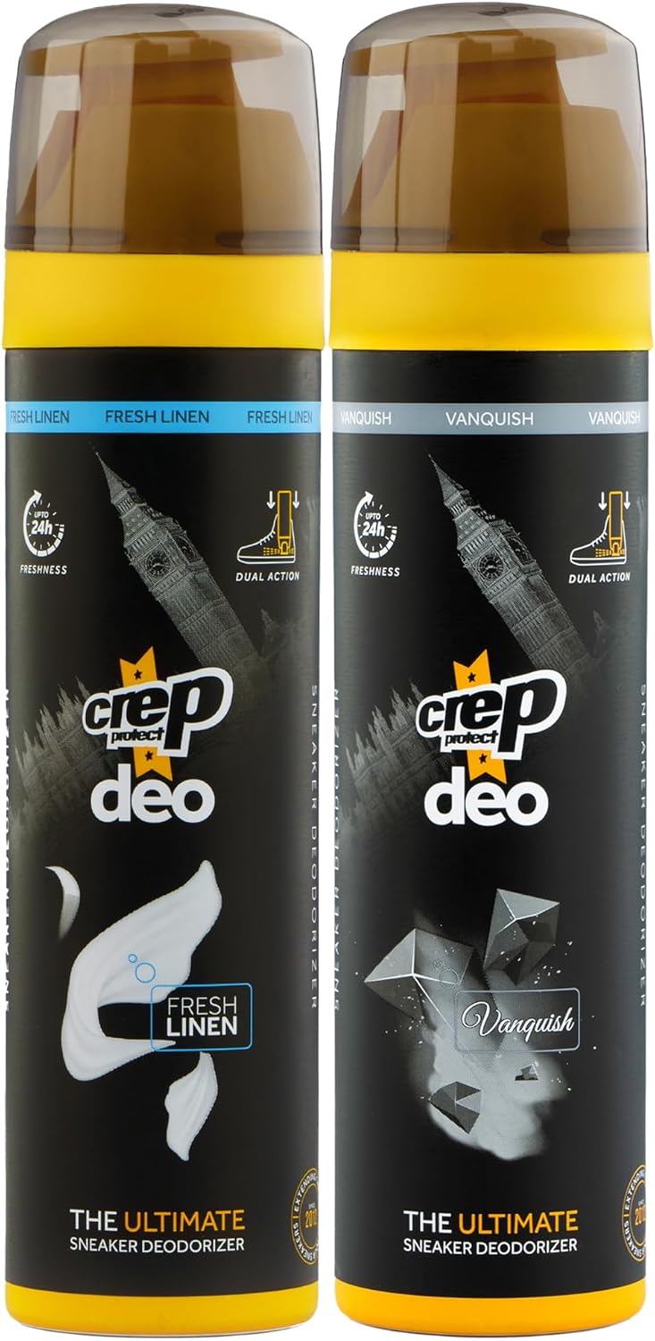 Amazon.com: Crep Protect Shoe Deodorizer Spray - Shoe Smell Eliminator ...