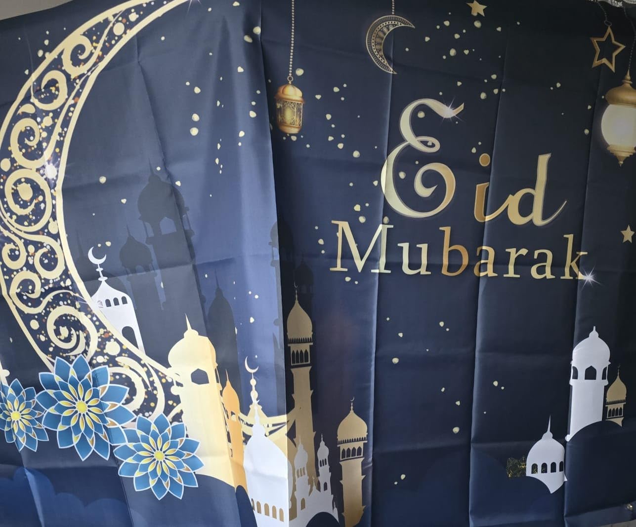 Eid Mubarak Backdrop Banner Decoration Ramadan Mubarak Photography ...