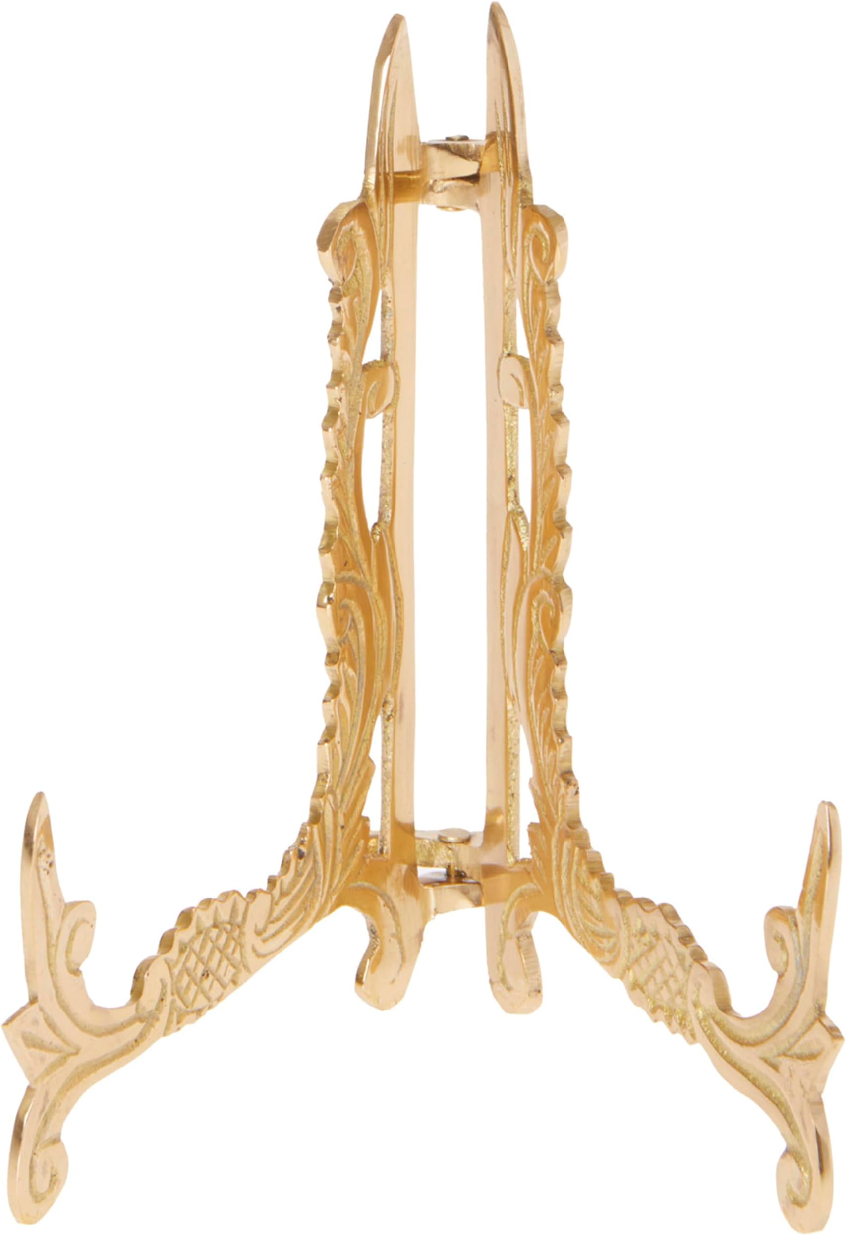 Amazon.com: BANBERRY DESIGNS Gold Metallic Wood Easels Premium Quality ...