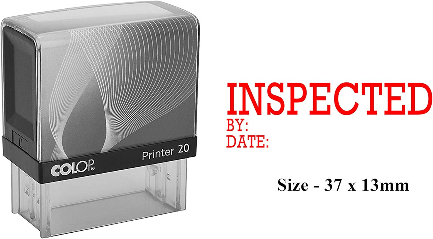 PrintValue Inspected Self Inking Rubber Stamp Custom Colop Office ...