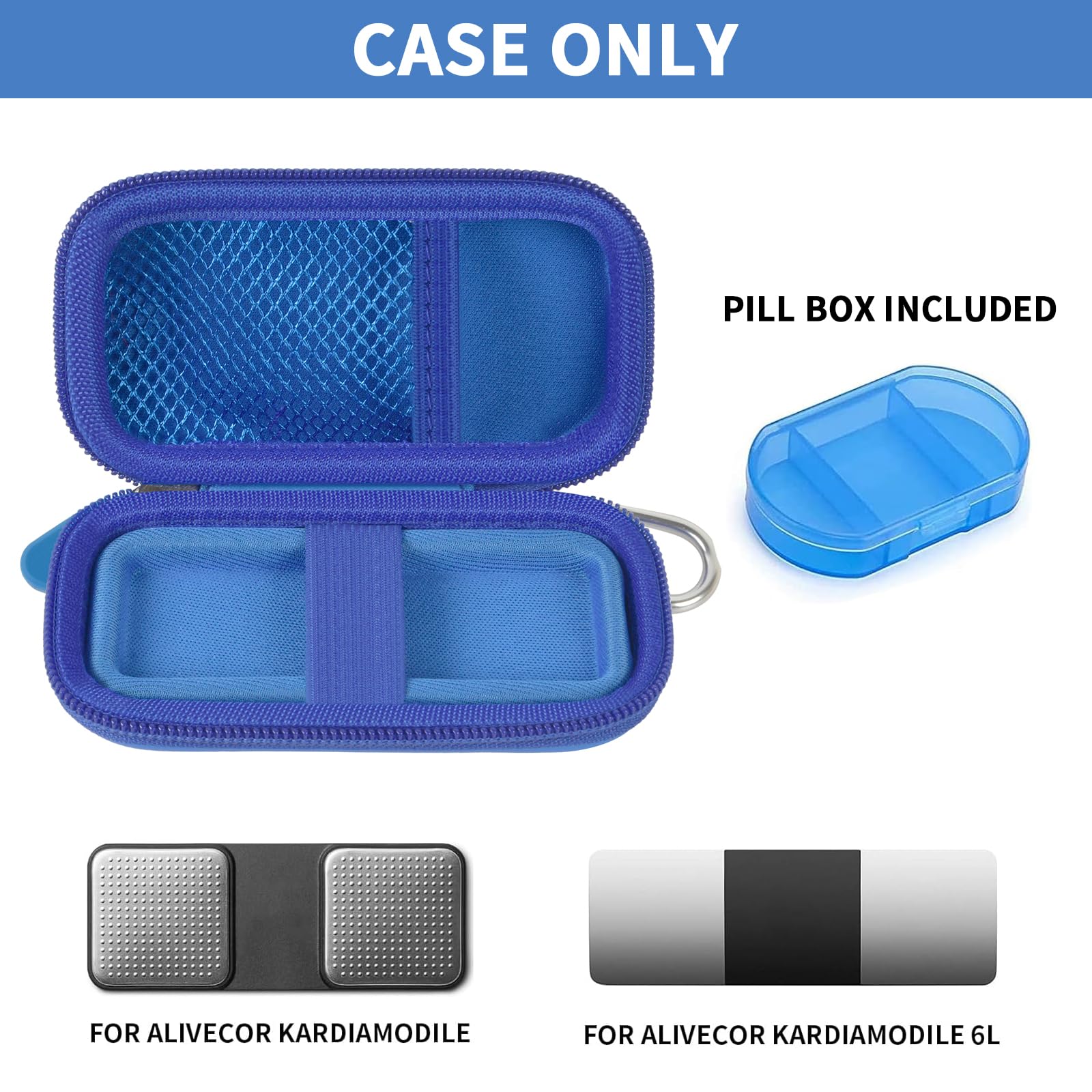 Snapklik.com : Heart Rate Monitor Case For AliveCor For KardiaMobile 6L ...