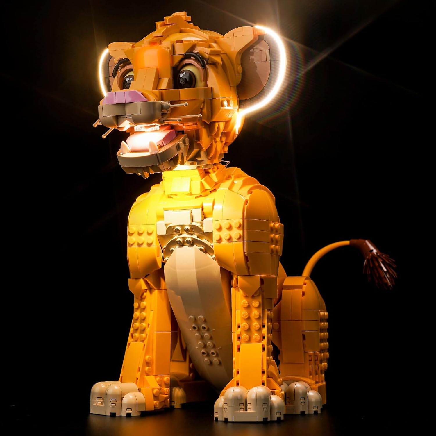 BrickBling LED Light Compatible with Lego Young Simba The Lion King ...