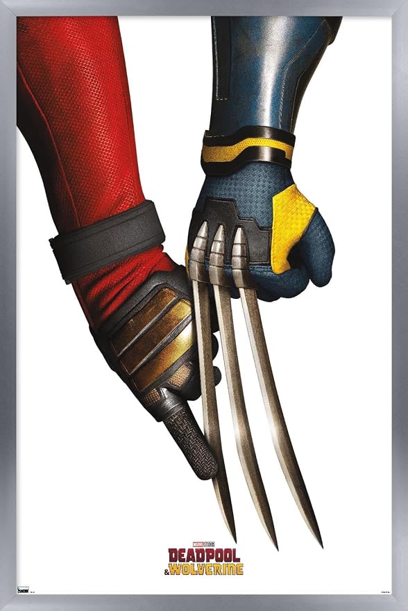 Amazon.com: Trends International Marvel Deadpool & Wolverine - Claws ...