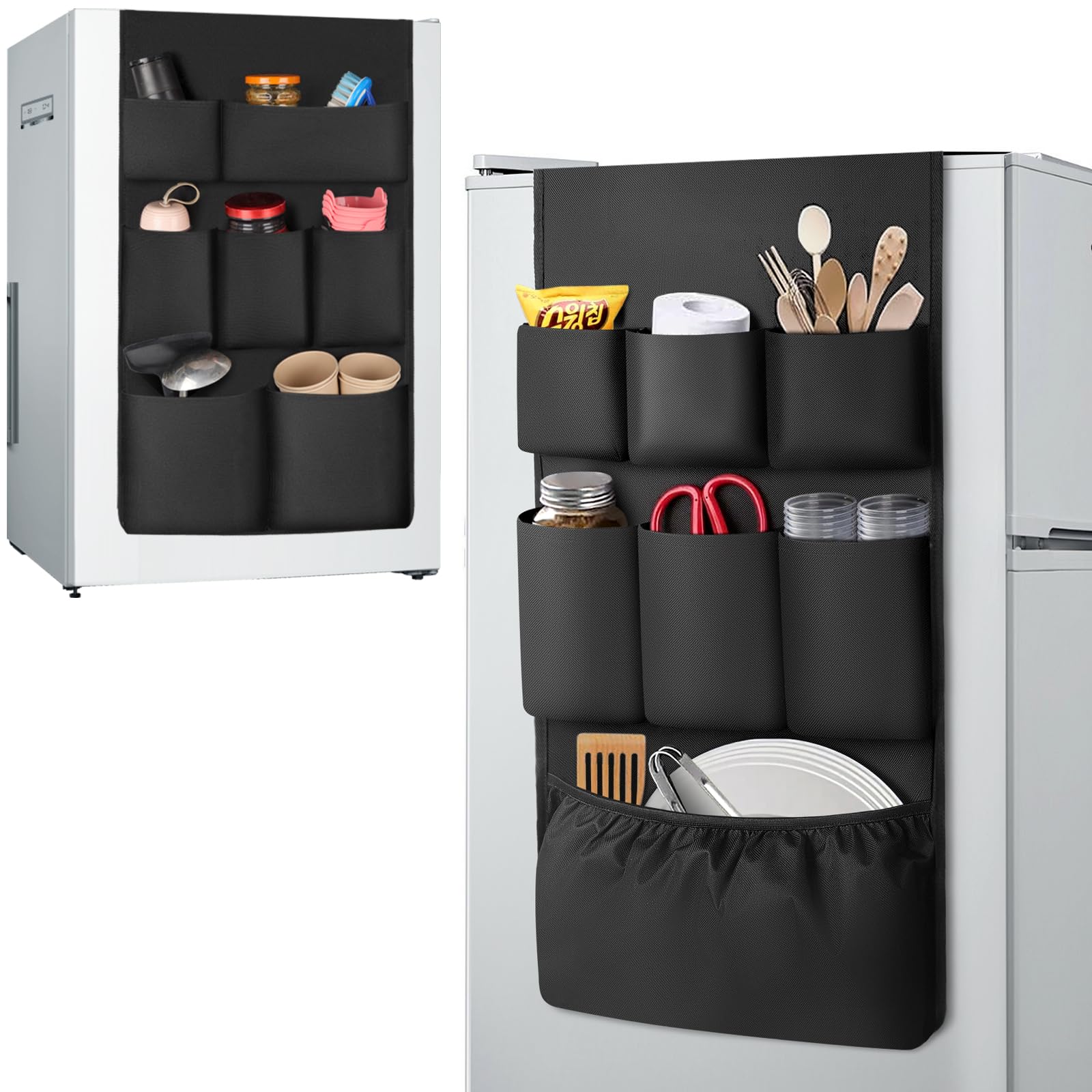 Amazon.com - FENYUAN Dorm Room Essentials Mini Fridge Storage, 14 ...