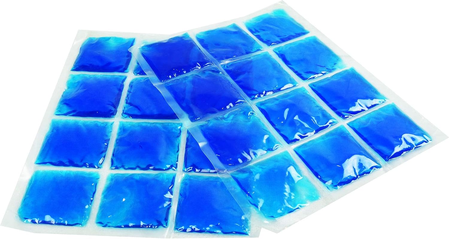 Amazon.com : ZeeCoolers Slim Ice Packs for 10 Can Cooler (2 Count ...