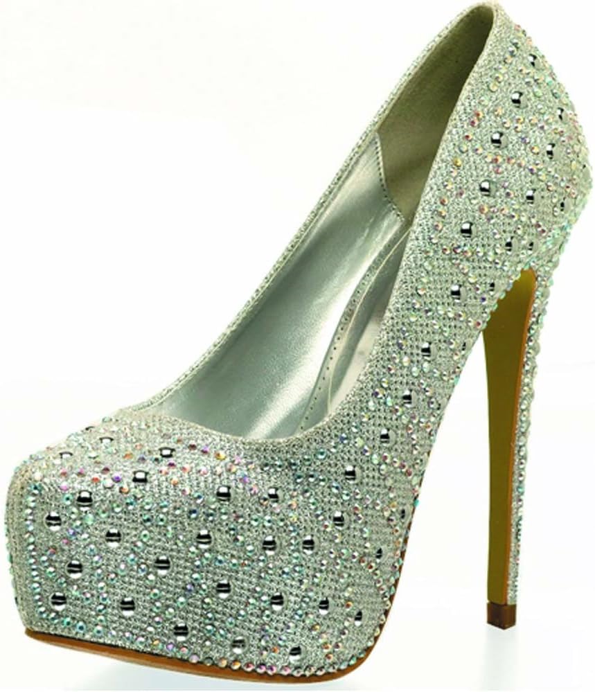 Amazon.com | Lasonia Women's Platform High Heel Pump (10) | Pumps