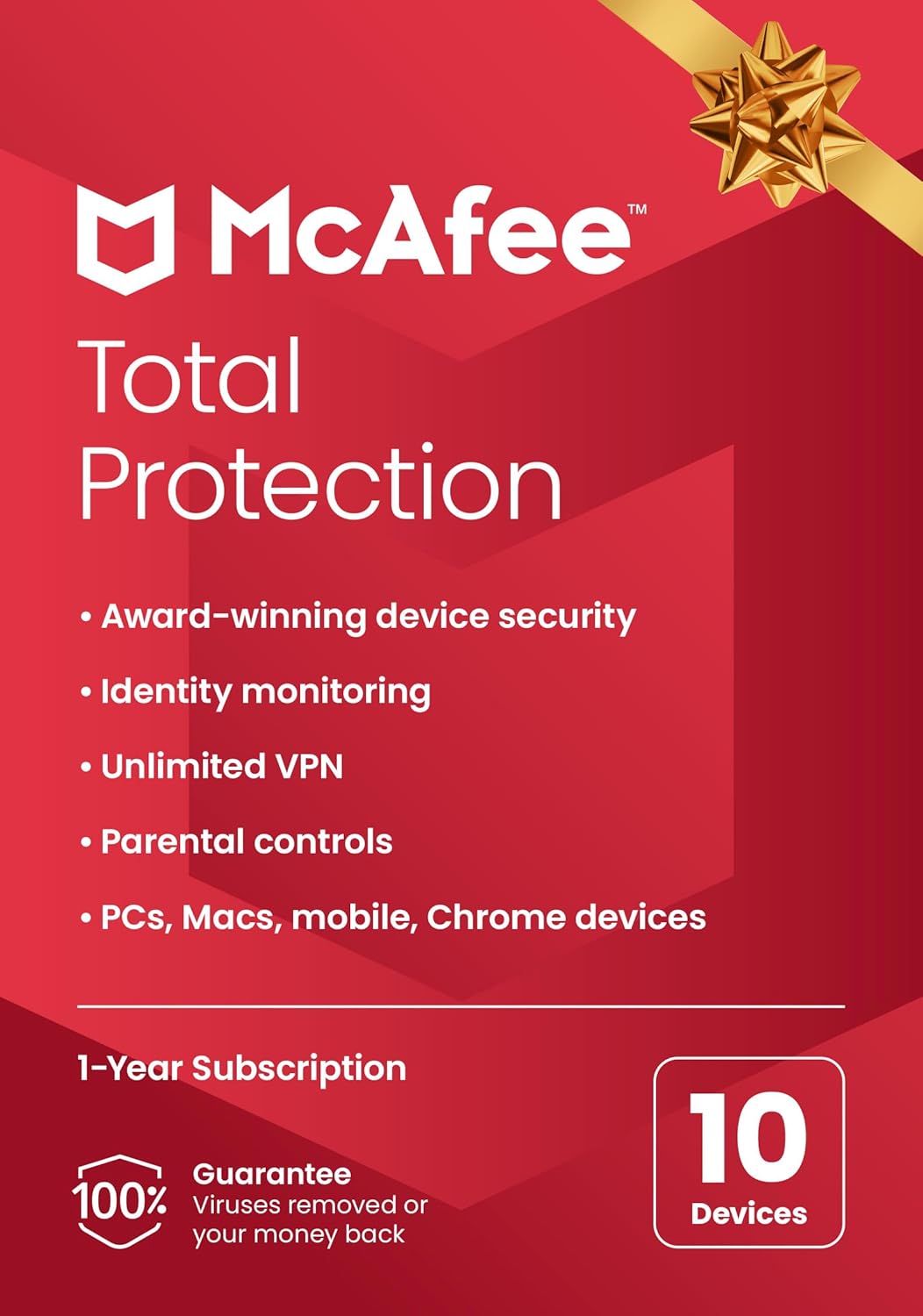 McAfee Total Protection 2023 | 10 Devices | Antivirus Internet Security Software | Unlimited VPN ...