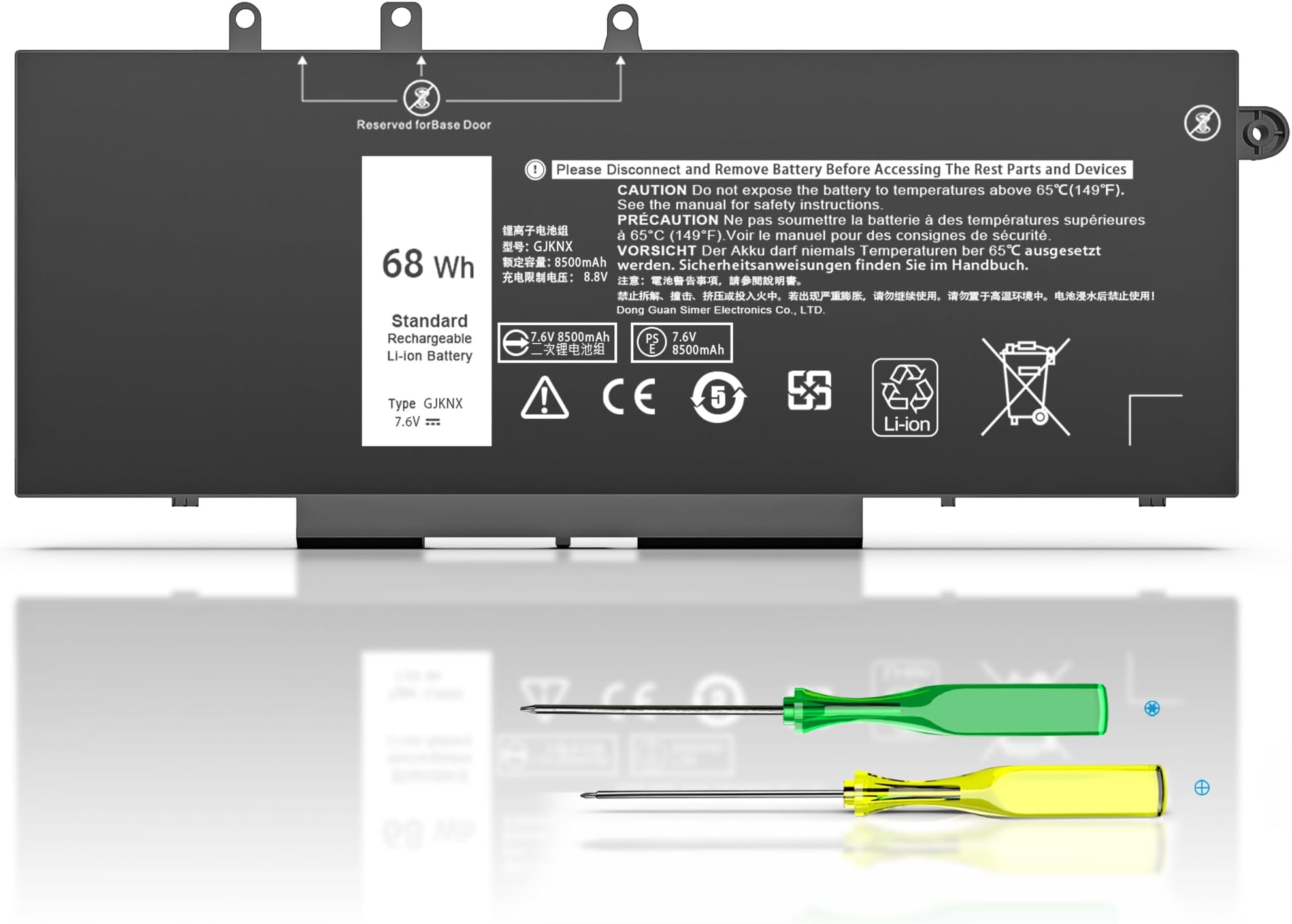 Amazon.com: RJ40G Laptop Battery Replacement for Dell Latitude 14 5420 ...