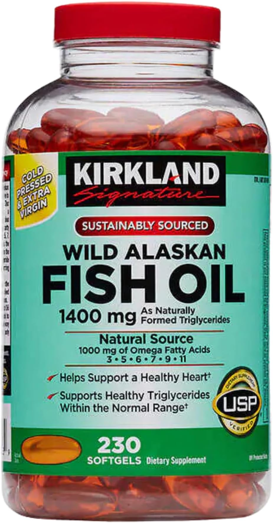 Amazon.com: Kirkland Signature Super Concentrate Omega-3 Fish Oil ...