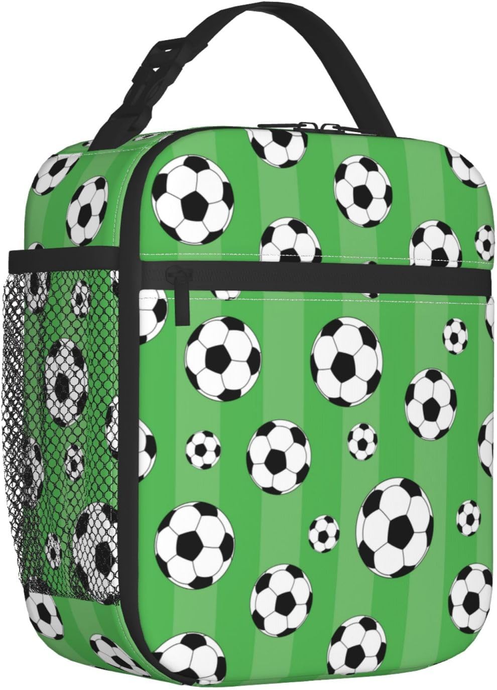 Amazon.com: hlwotpm Soccer Insulated Lunch Bags Cooler Tote Organizer ...
