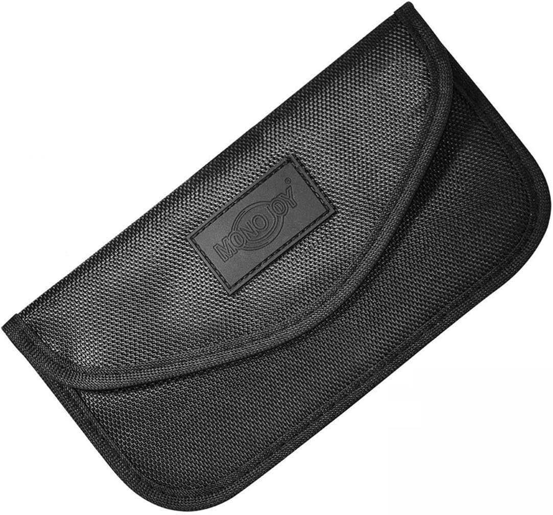 MONOJOY Keyless Go Schutz Autoschlüssel Faraday Tasche, RFID ...