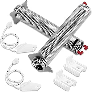 Amazon.com: 12004119 Dishwasher Door Spring And Cable Set (Cable Length ...