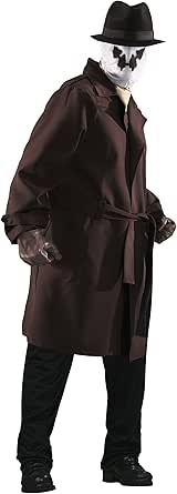 Amazon.com: Rubie's Costume Co Men's Plus-Size The Watchmen Rorschach ...