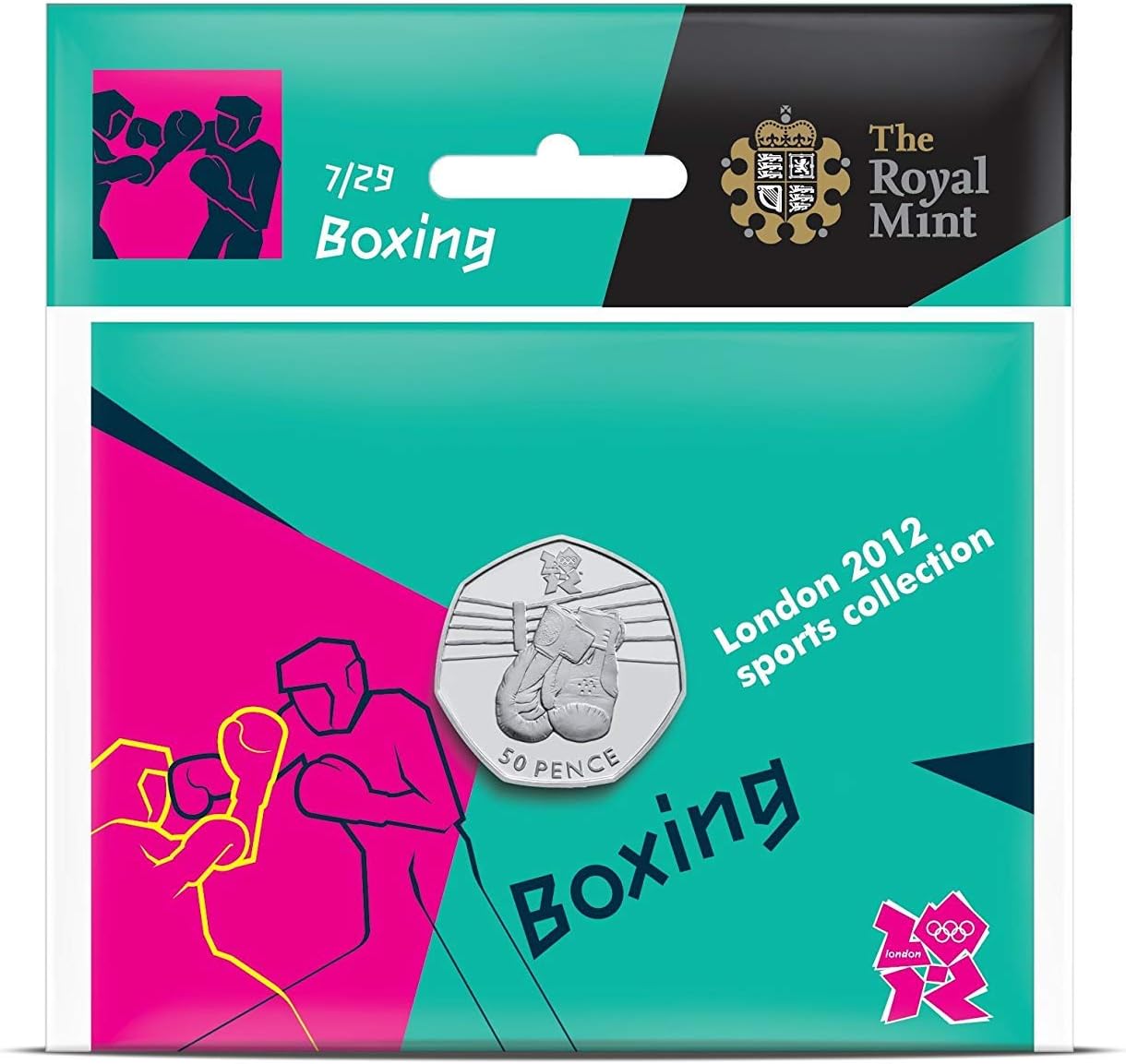 London 2012 50p Sports Collection - Boxing : Amazon.co.uk: Toys & Games