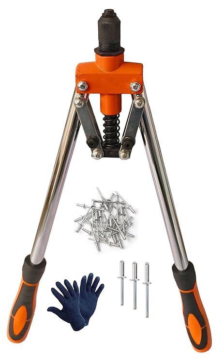 Inditrust 18 Inch (450MM) Hand Riveter Gun, Riveting Tool Fast Hitting ...