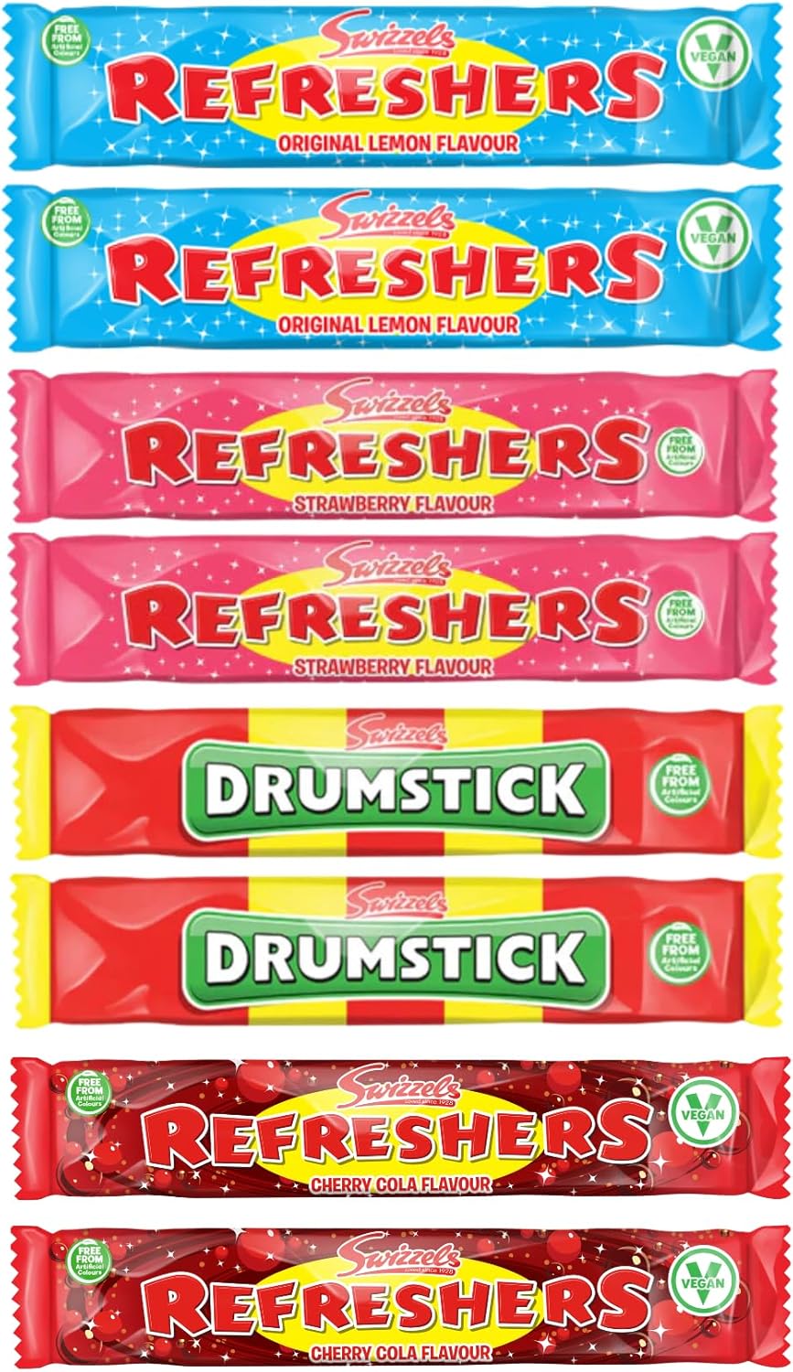 Refresher And Drumstick Sweet Bundle - 8 Bar Bundle (8 x 18g Bars ...