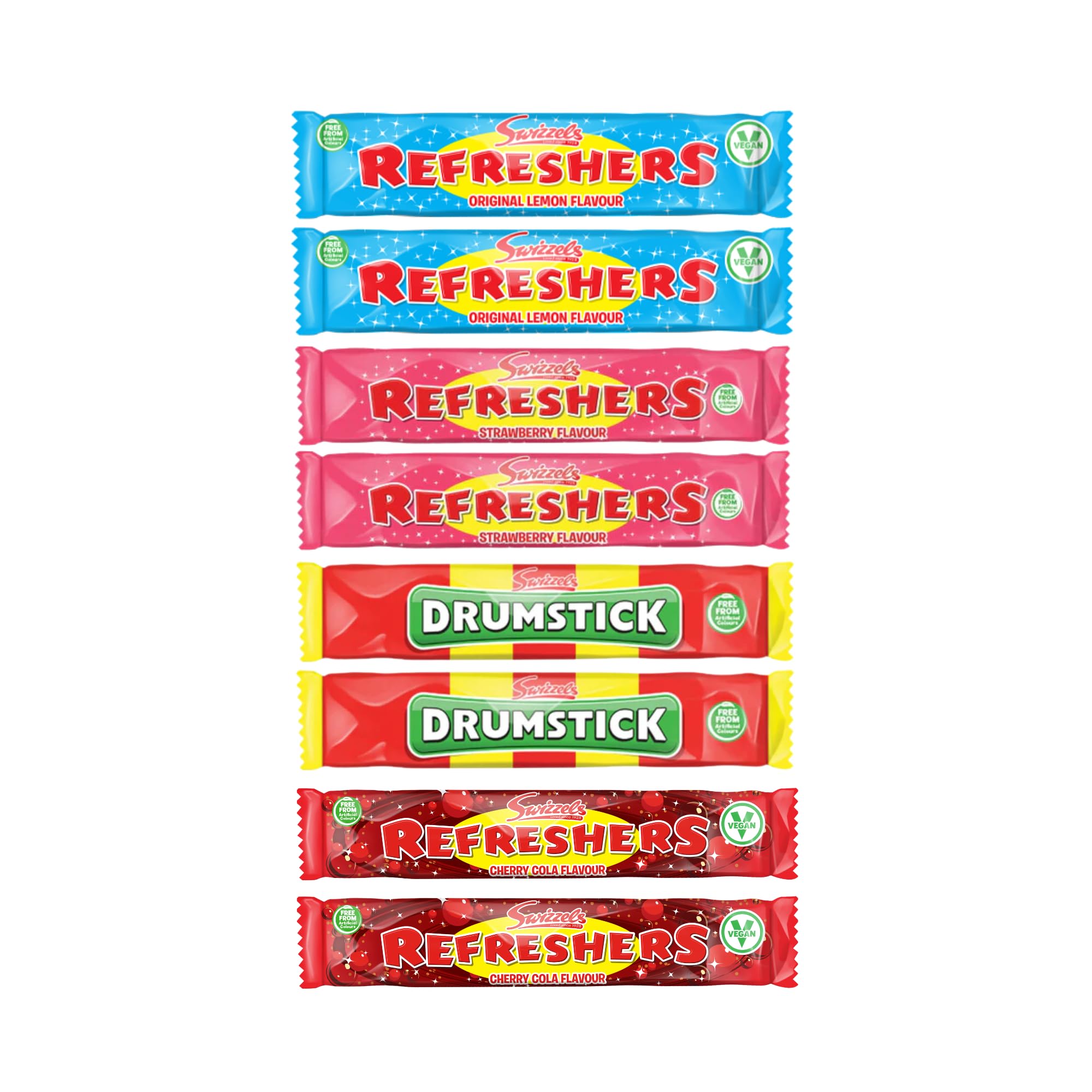 Refresher And Drumstick Sweet Bundle - 8 Bar Bundle (8 x 18g Bars ...