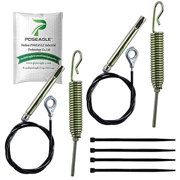 Amazon.com: POSEAGLE 2 Pack 06900439 Snow Blower Auger Cable Compatibe ...