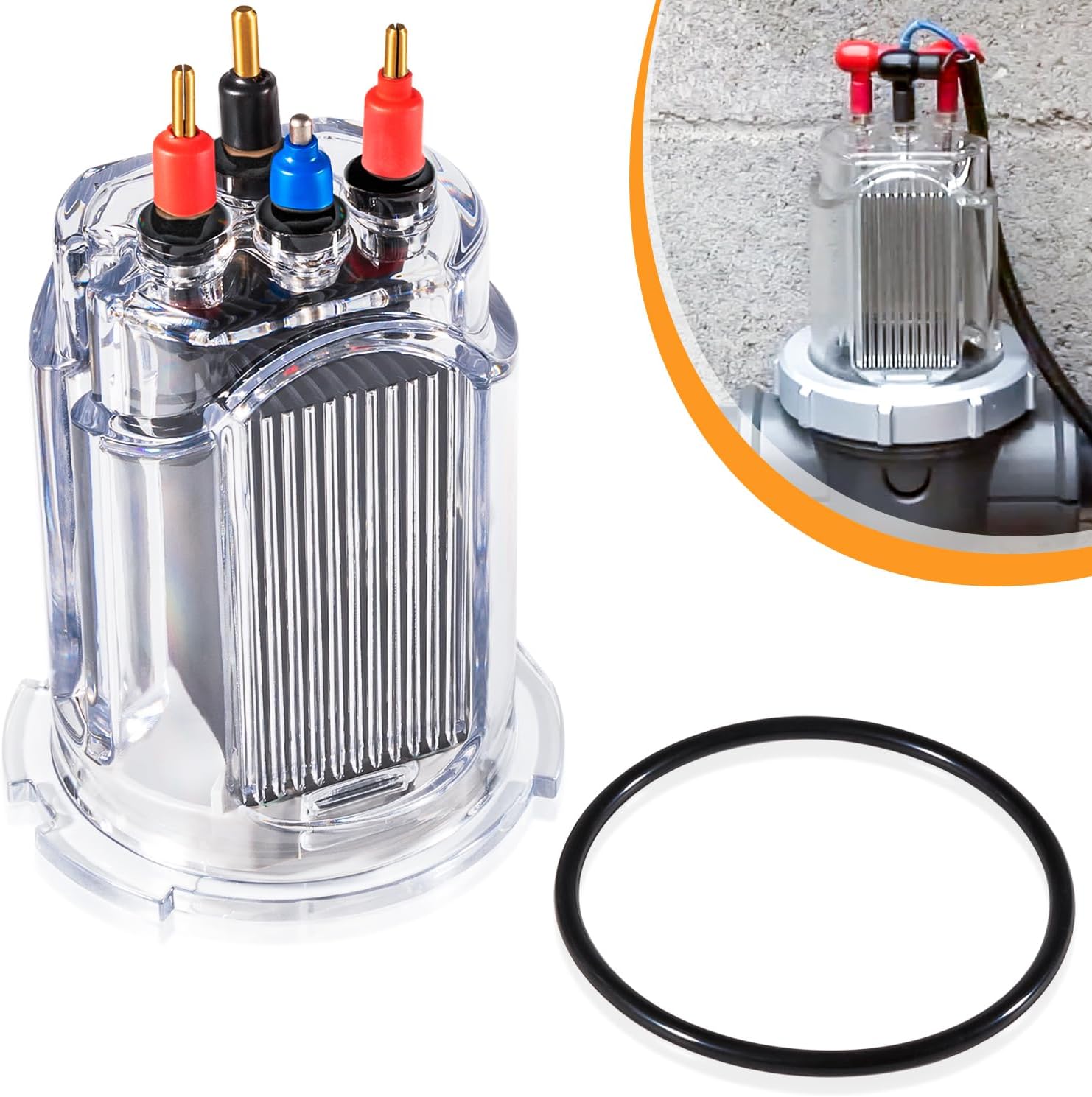 Amazon.com: R0511400 35 Electrode Salt Cell Replacement for Zodiac ...