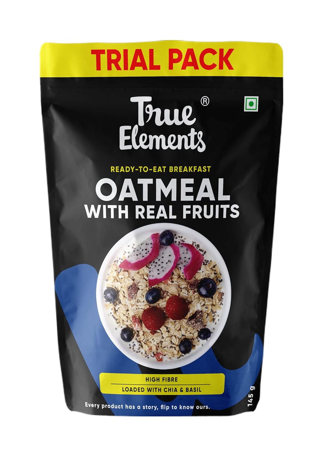 True Elements Whole Oatmeal 145gm : Amazon.in: Grocery & Gourmet Foods