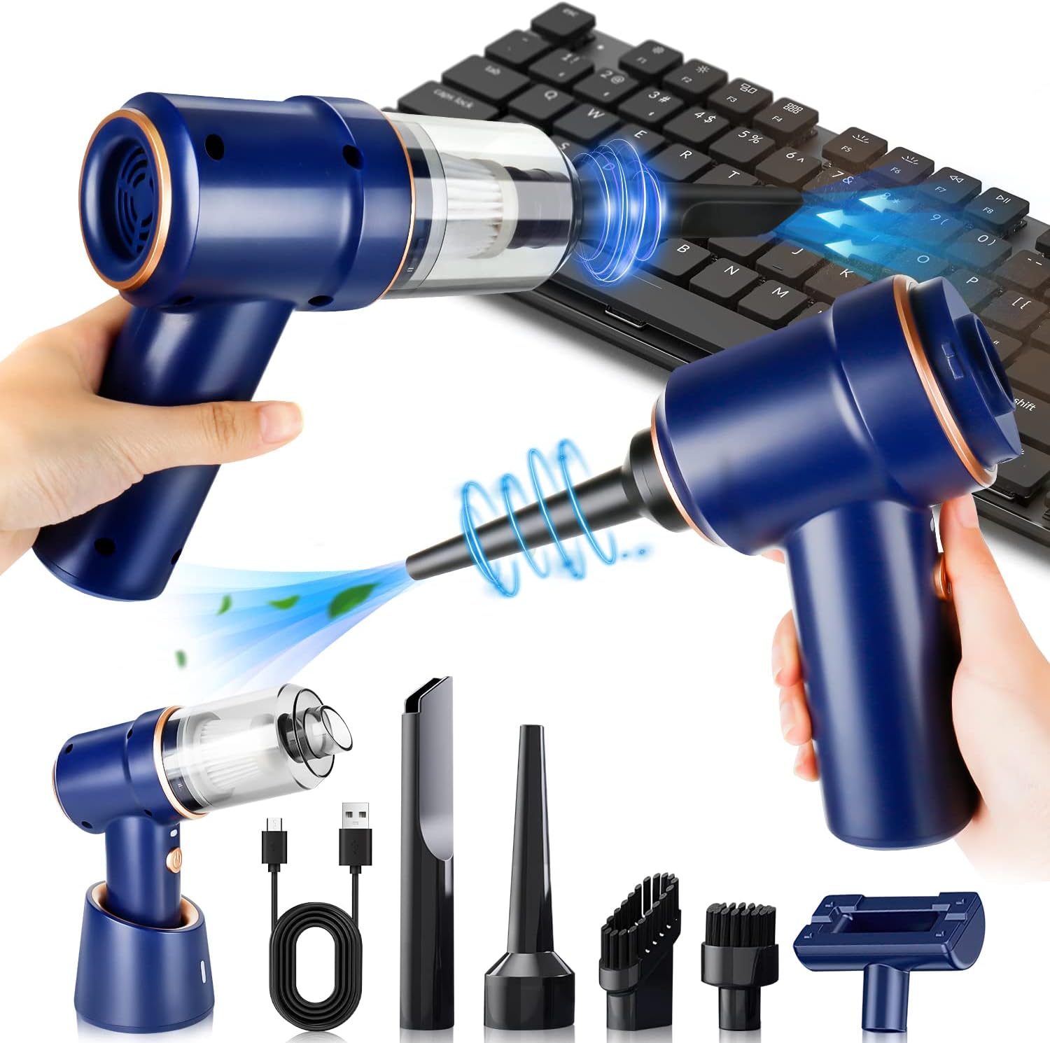 Sterlix Air Duster Can Compressed Air Spray Can Dust Cleaner PC ...