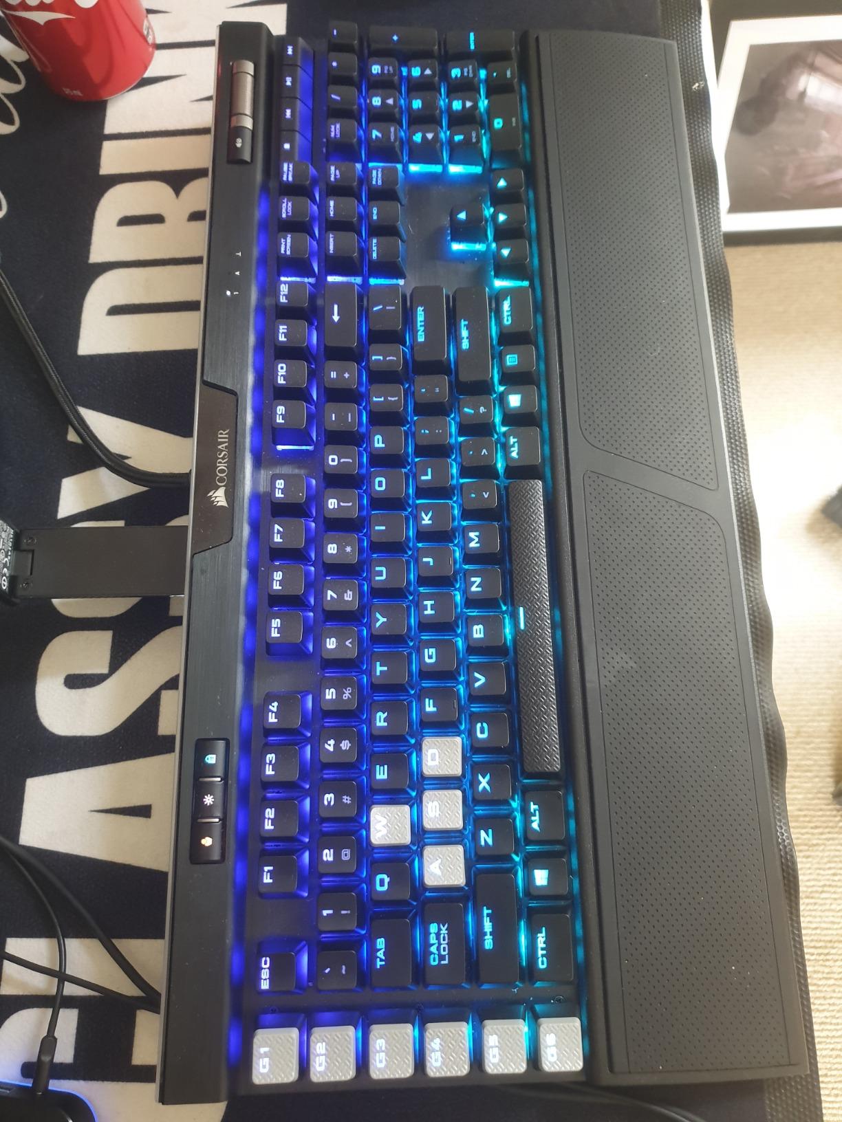 Corsair Gaming Mechanical Keyboard Black Black Cherry MX Speed ...