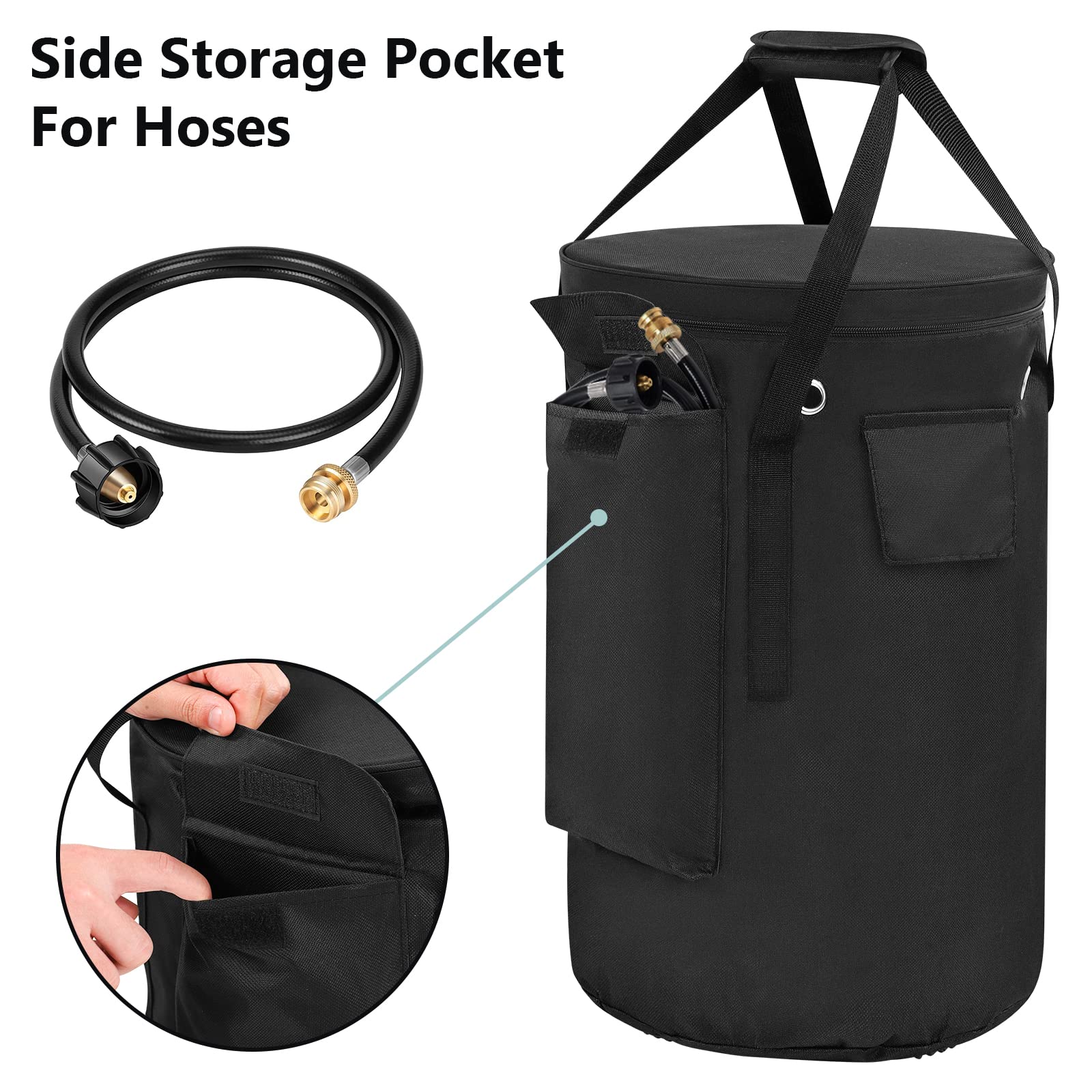 Snapklik.com : SIRUITON Propane Gas Tank Bag Fits Standard 20 Lb Tank ...