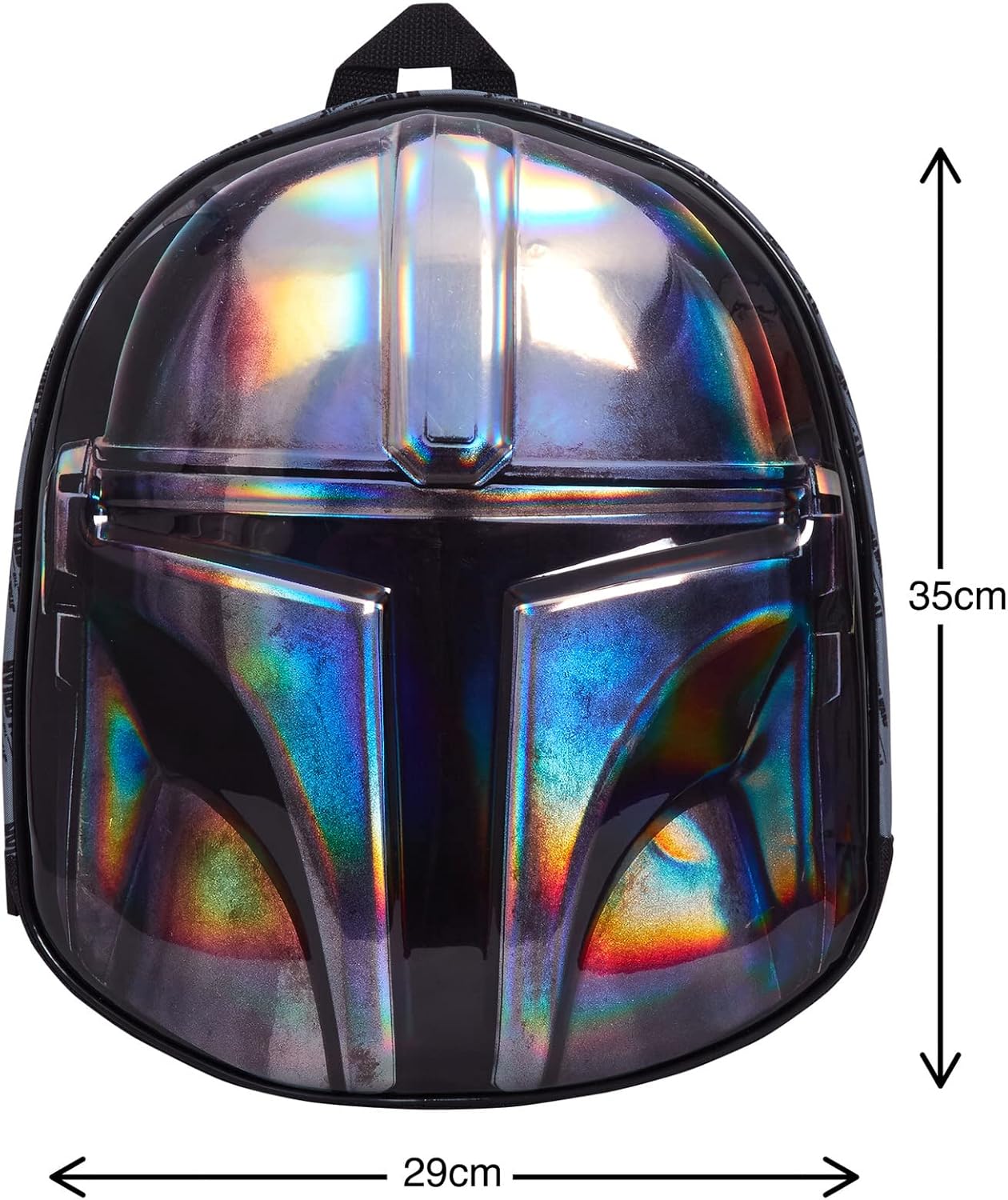 The Mandalorian Helmet Bag Official Star Wars 3D Metallic Beskar Metal ...