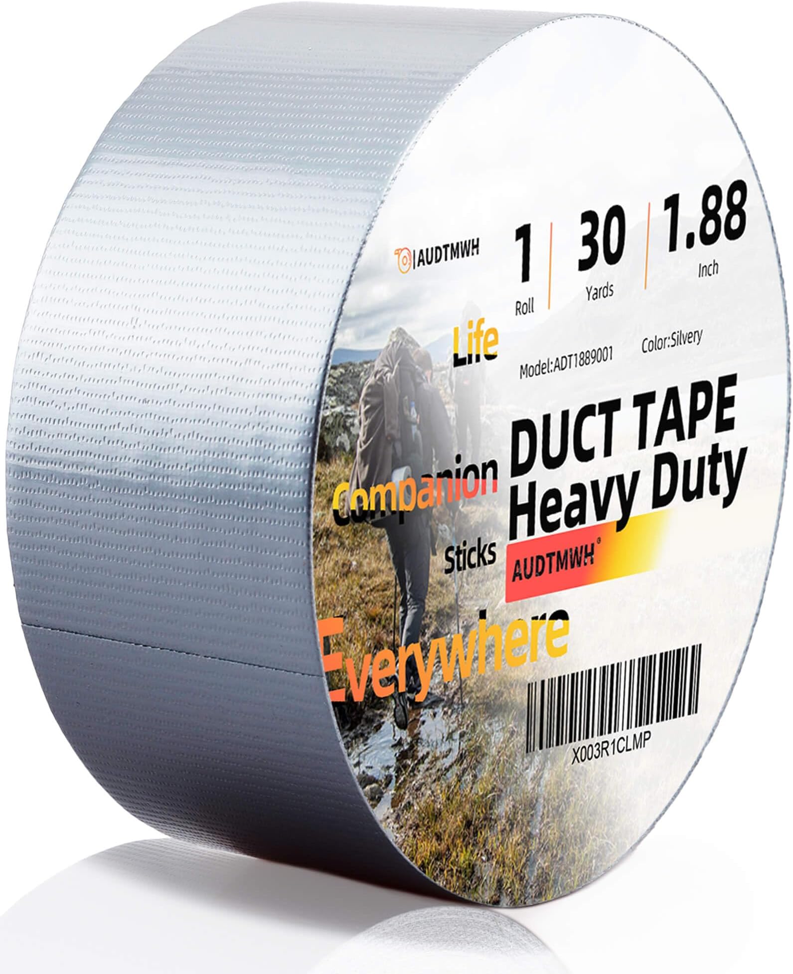 Amazon.com: Duck Brand 283713 Metallic Duct Tape Single Roll, 1.88 ...