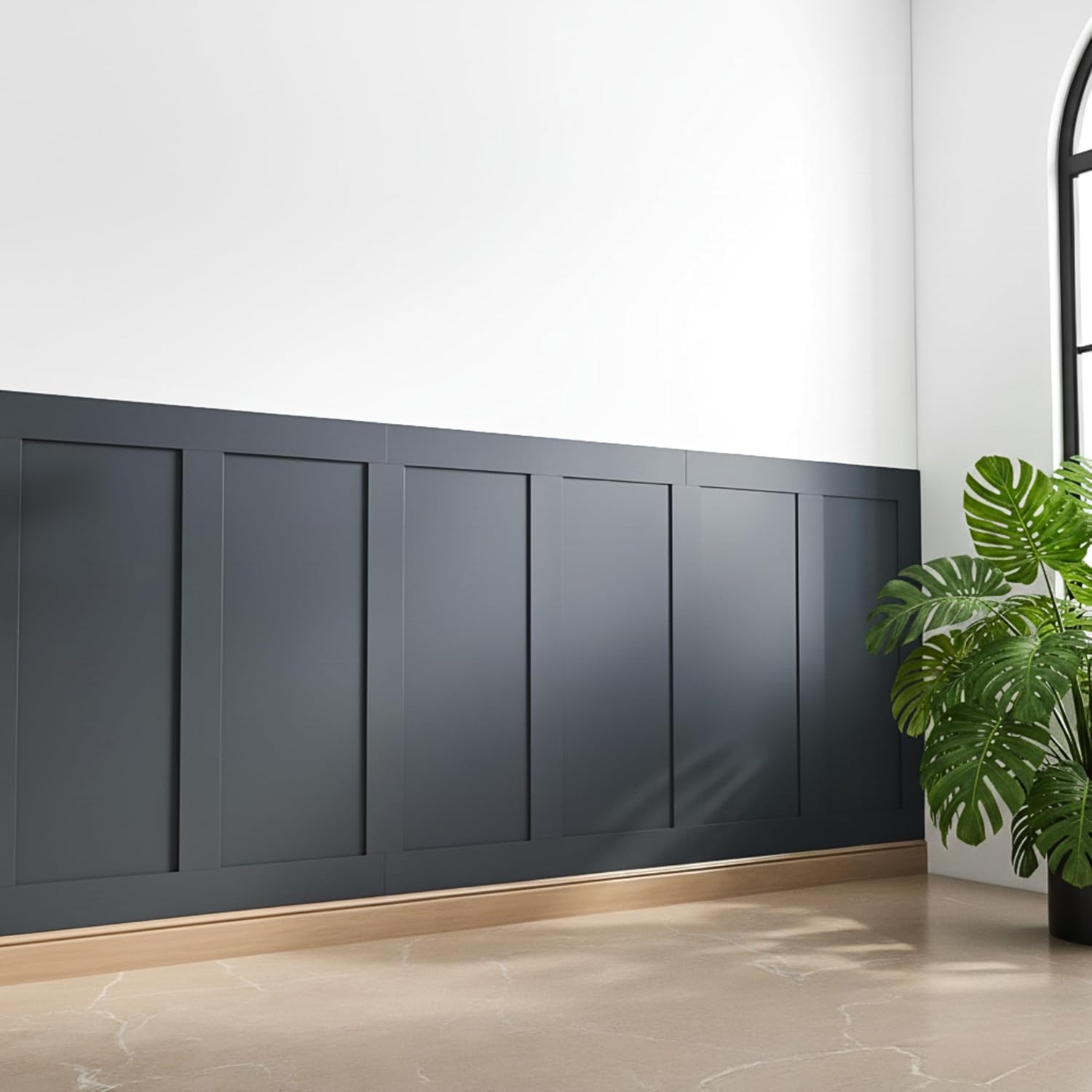 Pre-Cut MDF Wall Panelling Strips – 120cm x 10cm | Smooth Premium MDF ...