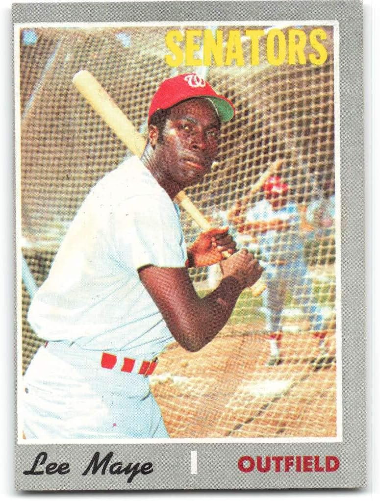 Amazon.com: Baseball MLB 1970 Topps #439 Lee Maye Senators ...